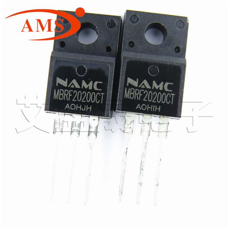 MBRF20200CT TO-220F 20A 200V肖特基二极管 NAMC/耐美 MBRF20200_虎窝淘