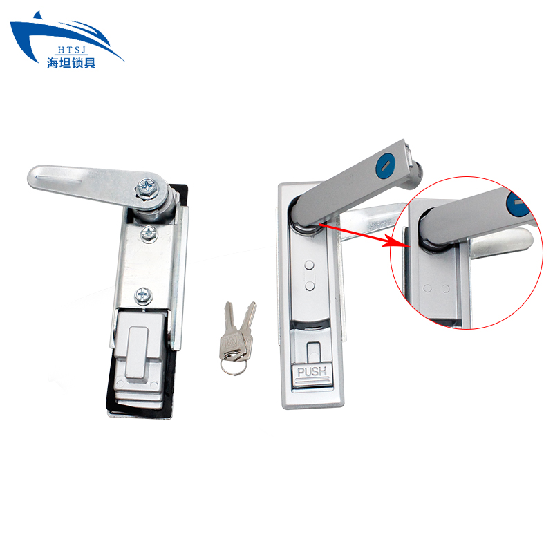 海坦MS710弹跳锁空压机锁工业锁平面锁配电箱锁电柜箱锁MS713_虎窝淘