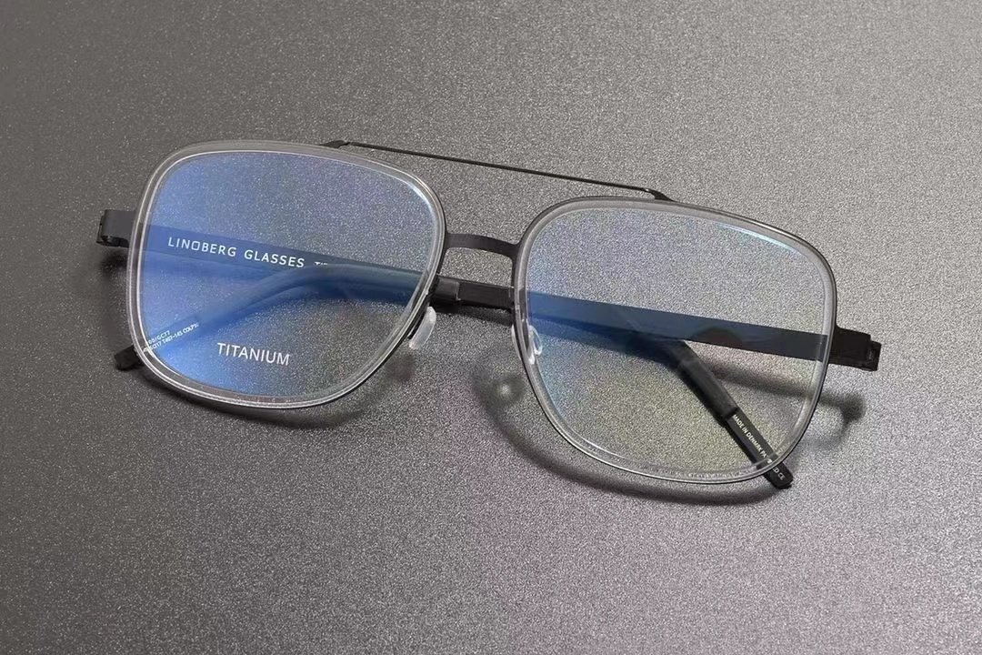 正品林德伯格 LINDBERG 9744手工眼镜超轻无螺丝无焊接眼镜框架_虎窝淘