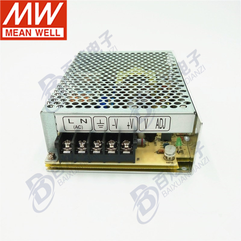 台湾明纬NES-75-12 75W 12V6.2A经济型开关电源可替换RS/LRS系列_虎窝淘