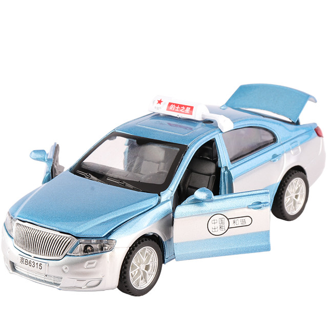 1:32 Taxi toy car simulation alloy car model Children boys car toy car ...