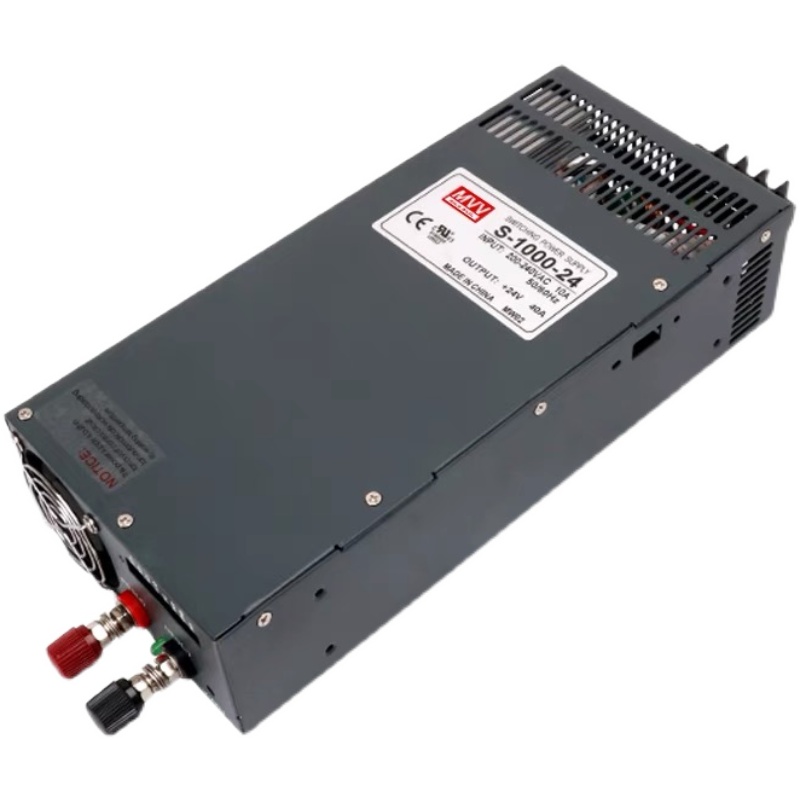 明纬24V大功率开关电源600W12V直流S-1000/2000/3000W监控变压器_虎窝淘