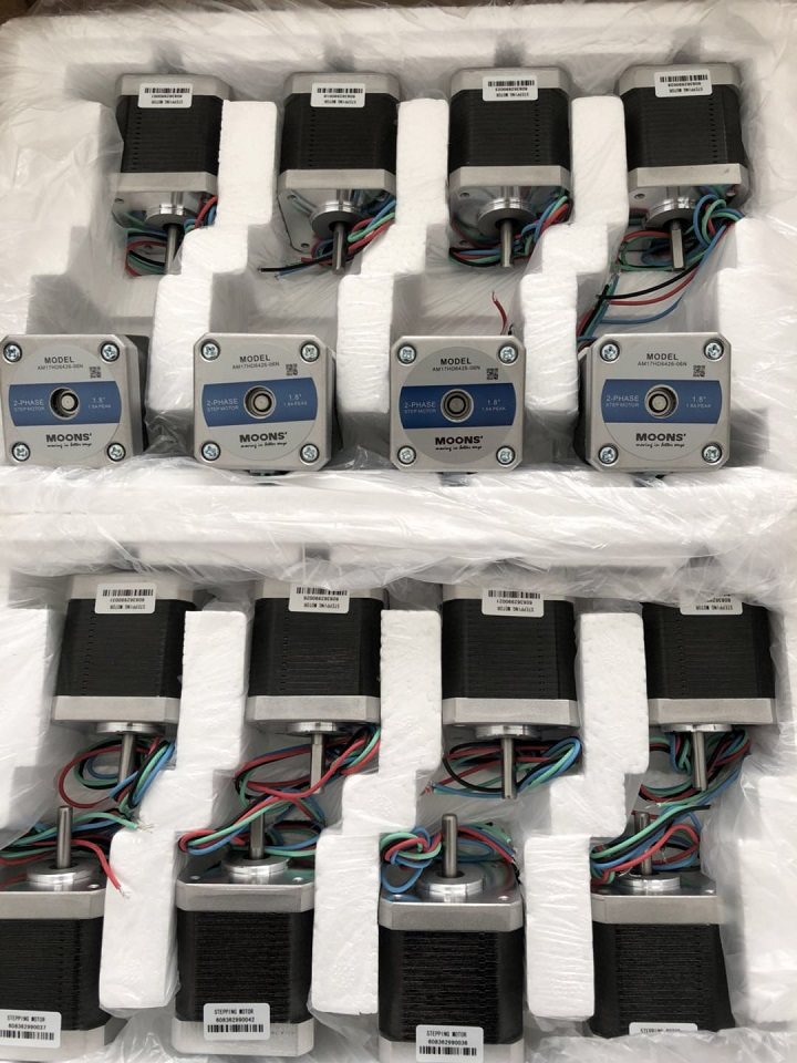 MOONS鸣志驱动器AM17HD4452-02N两相直流步进电机大扭矩 1.8度_虎窝淘