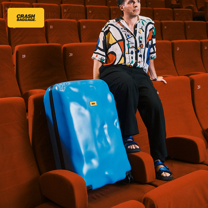 Crash Baggage拉杆箱登机箱破损旅行箱万向轮轻便行李箱女男耐用_虎窝淘