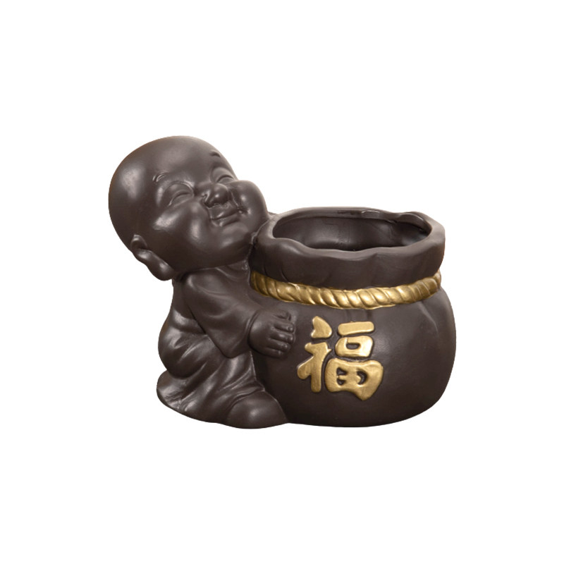 ronkin茶道六君子套装家用功夫茶具配件实木茶艺6件组合茶筒摆件_虎窝淘