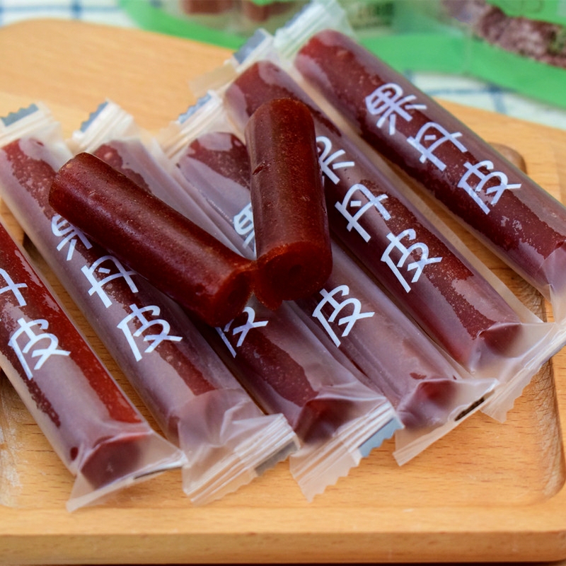 个十百千一粒纯山楂138g/袋山楂片果丹皮山楂汉堡山楂球雪花条_虎窝淘