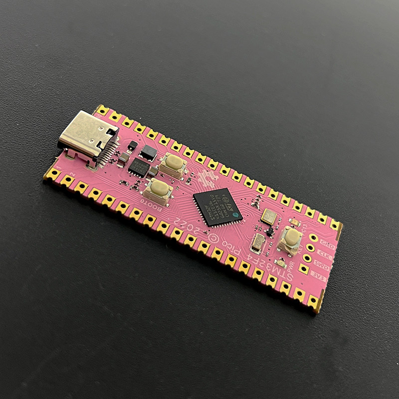 STM32F411CEU6 STM32F4核心板开发板最小系统板 MicroPython_虎窝淘