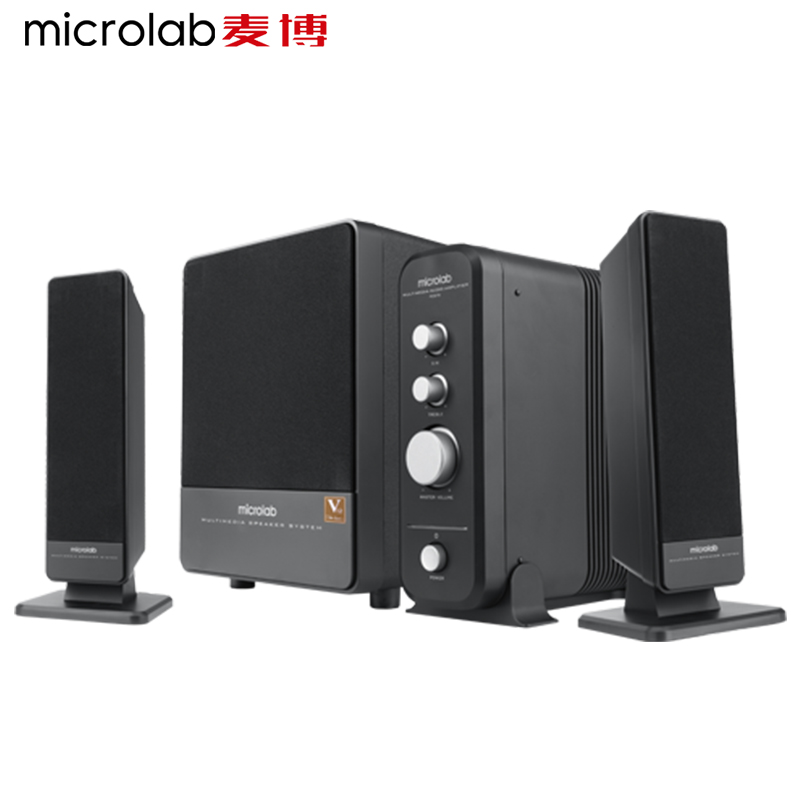 Microlab/麦博 FC570BT台式电脑家用蓝牙音响2.1低音炮重低音音箱_虎窝淘