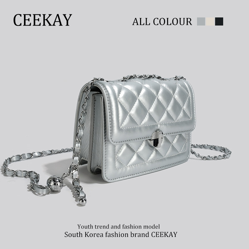 CEEKAY精致迷你链条包今年流行超火小包包女新款夏天高级感斜挎包_虎窝淘