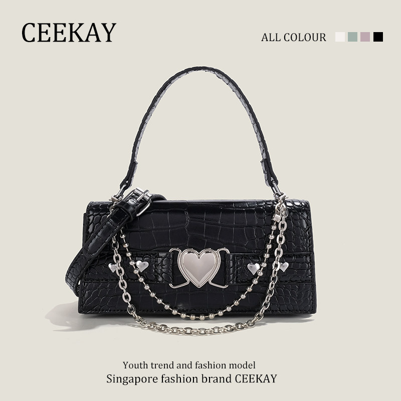 CEEKAY原创正品小众设计包包女高级感新款流行女士单肩斜挎手提包_虎窝淘