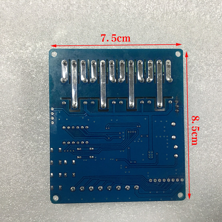 四路多功能继电器8-36v延时/自锁/循环/定时/联动/控制模块PLC_虎窝淘
