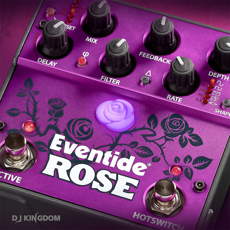 国行正品 Eventide Rose模拟数字混合延时组合单块效果器_虎窝淘