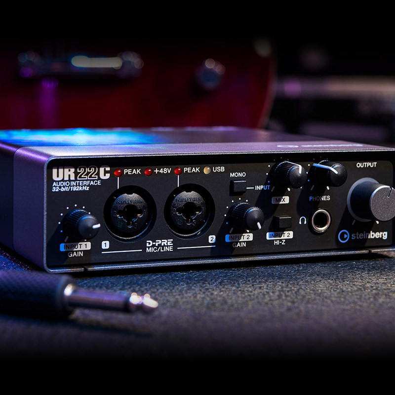 雅马哈/YAMAHA UR22C Pack专业录音配音编曲麦克风声卡套装_虎窝淘