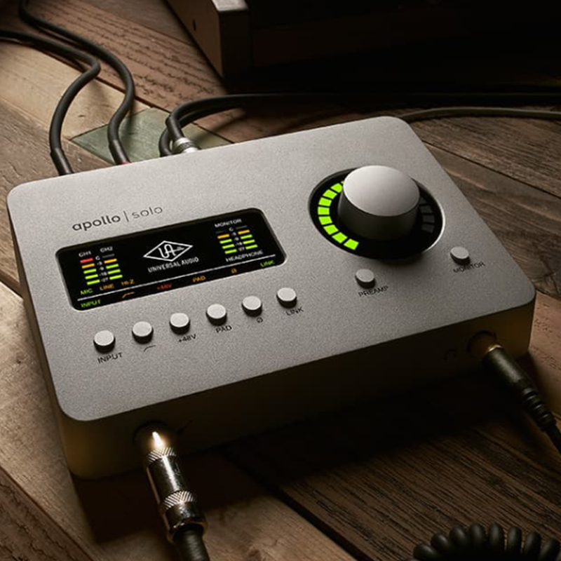 UA Apollo Solo阿波罗单核雷电3声卡USB音频接口送UAD插件_虎窝淘