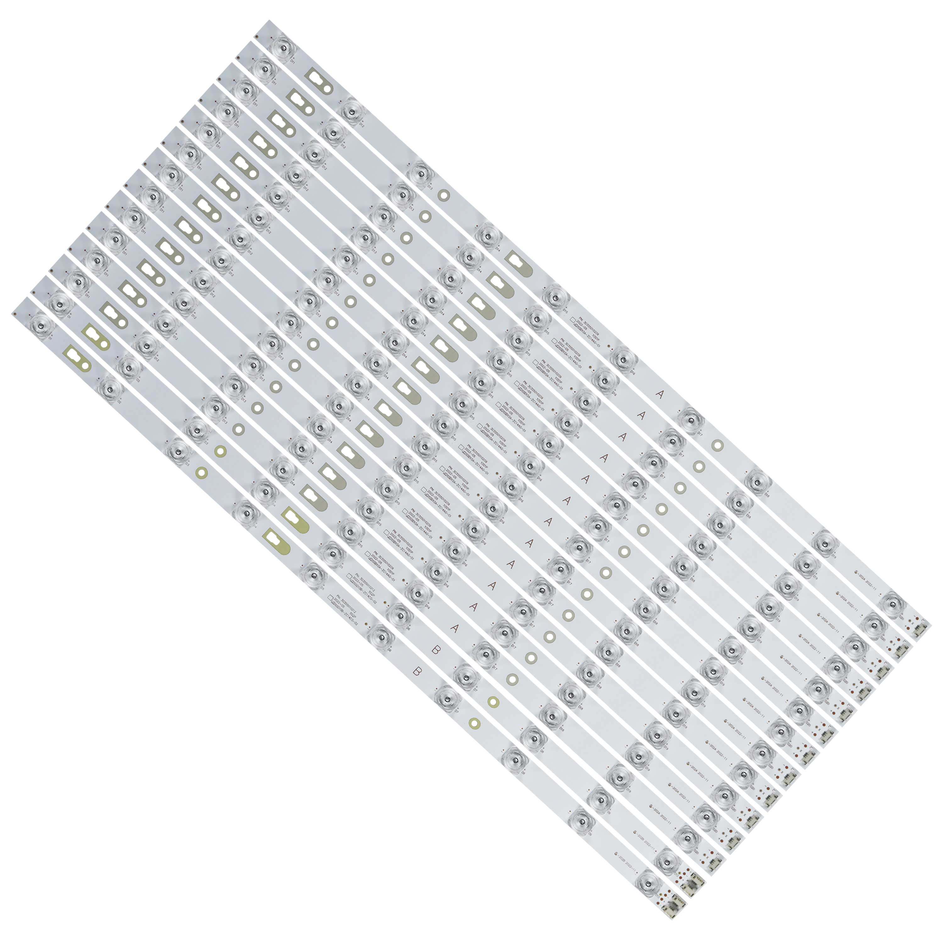 适用海尔LS55A31J H55E17 LS55AL88U71N/71P LS55H520N灯条10灯凹_虎窝淘