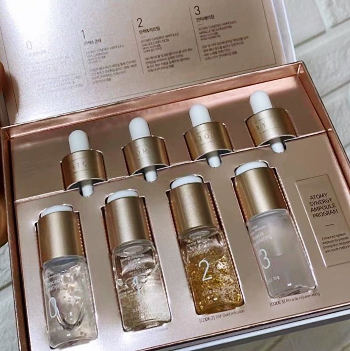 韩国atom艾多美增效安瓶集中护理魔法补水弹力皱纹新日期正品现货_虎窝淘