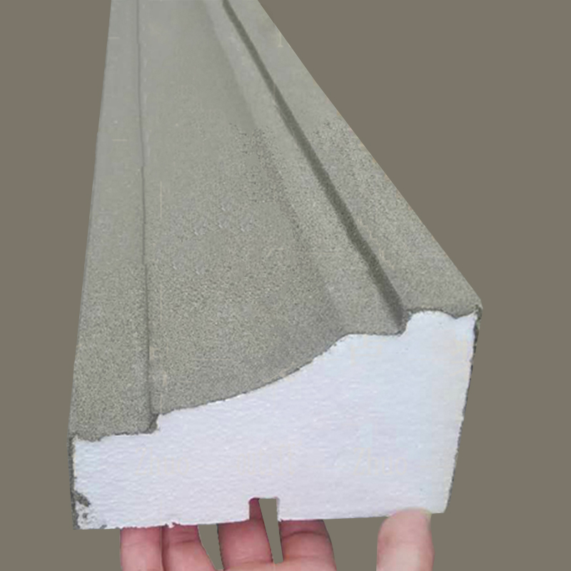 欧式檐口grc石膏线条窗框eps泡沫线条别墅外墙窗户装饰腰线窗套线_虎窝淘