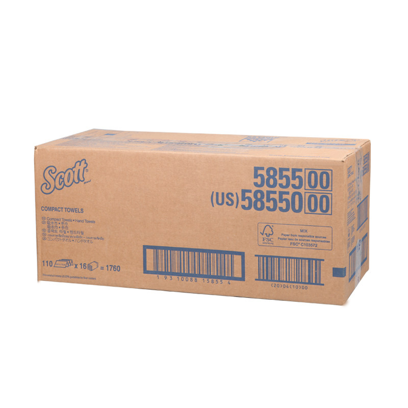 金佰利58550适高AIRFLEX*锁水技术纤巧6折擦手纸酒店餐厅商场用纸_虎窝淘