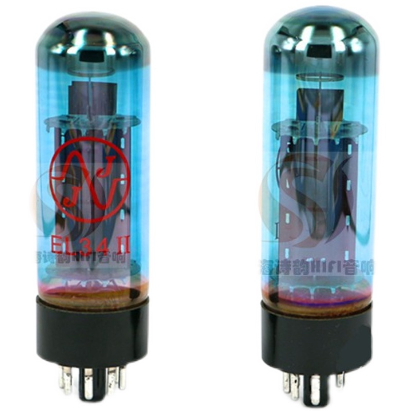 工厂老店 捷克JJ斯洛伐克EL34II蓝屏电子管代6P3P\6L6\KT66管_虎窝淘