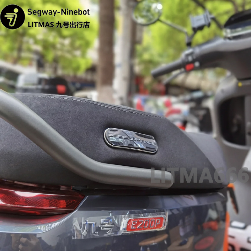 九号E200pMK2翻毛皮坐垫适E70c/E80/E80c/E90/E100/E125改装座包_虎窝淘