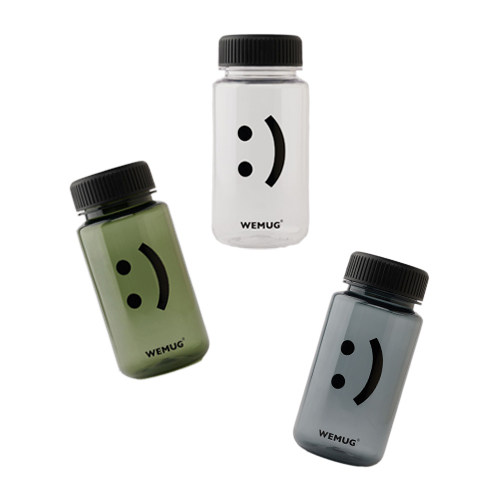 WEMUG笑脸mini水杯男女生便携咖啡塑料350ml小水瓶随身杯子_虎窝淘