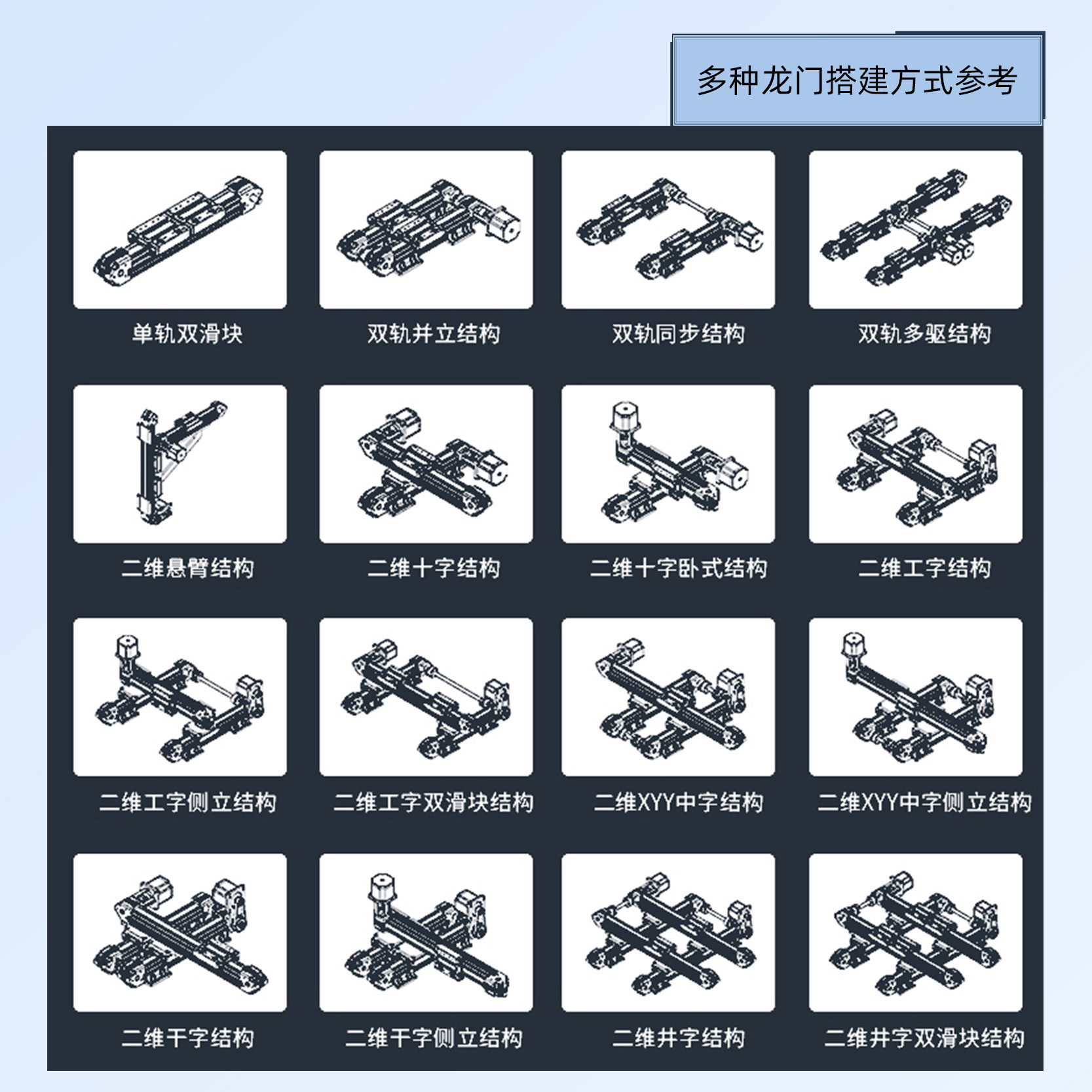 LD45同步带导轨滑台套装驱动器高速十字静音模组龙门含57步进电机_虎窝淘