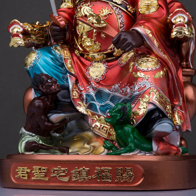 Lifanju resin Zhong Kui statue Zhong Tianshi home decoration station ...