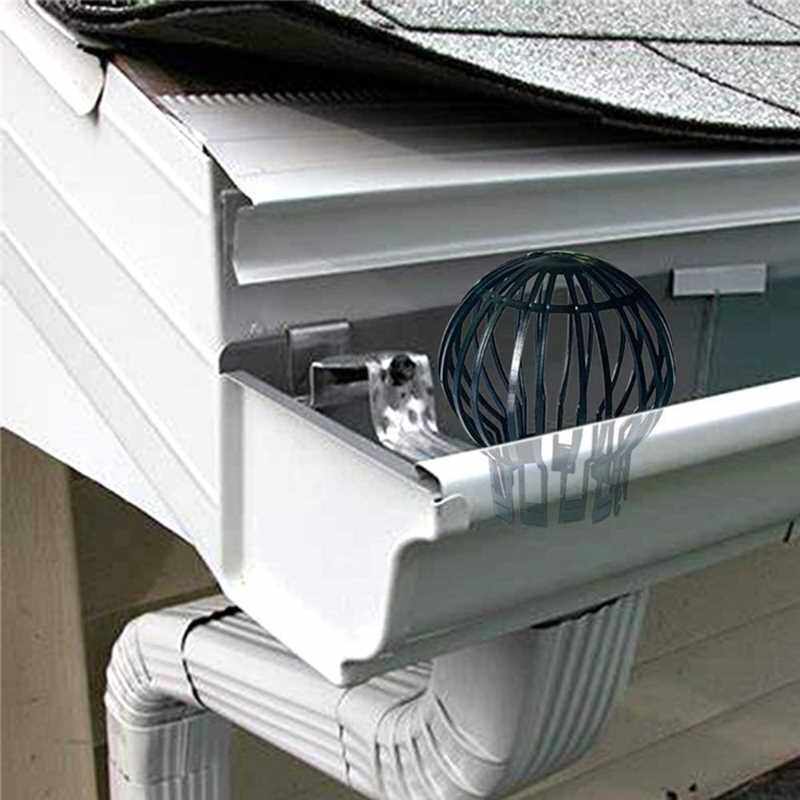 896B Flexible Downspout Filter Plastic Gutter Balloon Protec_虎窝淘