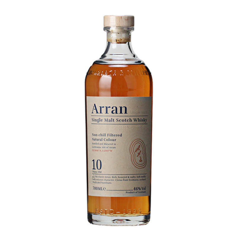 洋酒正品艾伦10年单一麦芽威士忌 Arran 10 Year Old Whisky_虎窝淘