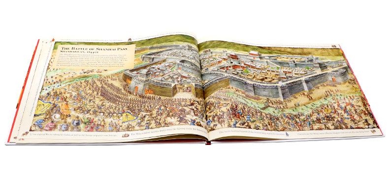 进口英文原版 DK穿越时空的长城 The Great Wall Through Time儿童历史科普百科绘本中国长城2700年历史艺术收藏精装 ...