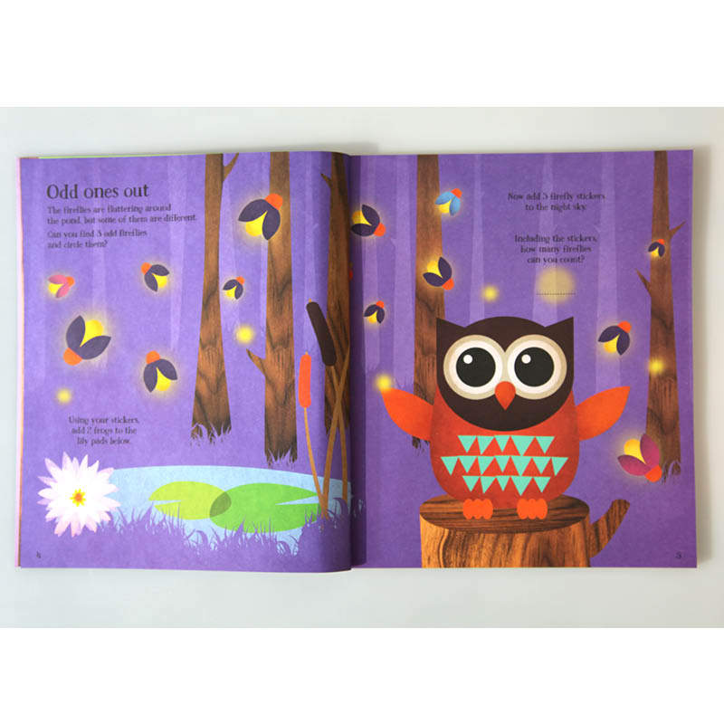 英文进口 Hoot's Activity Book胡特的活动手册儿童学习练习册_虎窝淘