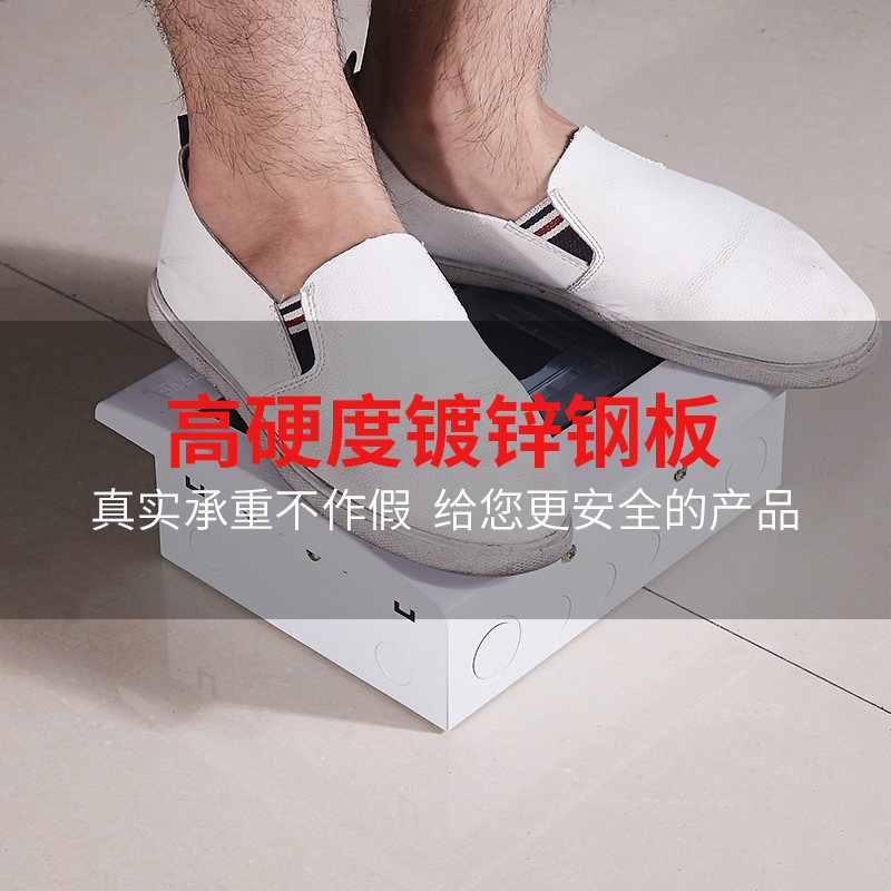 18位电表箱pz30配电箱20回路布线箱暗装铁底强电箱开关箱配电盒_虎窝淘