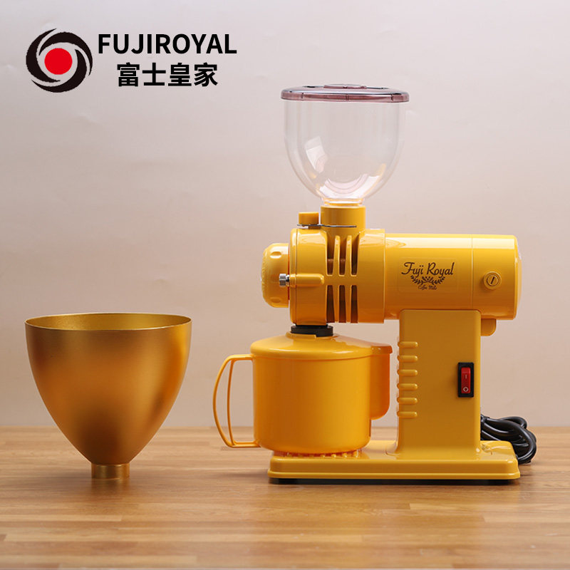 现货日本Fuji Royal富士皇家R-220小富士鬼齿电动咖啡磨豆机国行_虎窝淘