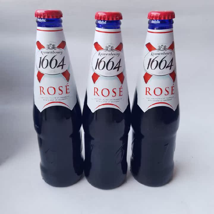 1664桃红啤酒330ml*24瓶整箱果味啤酒_虎窝淘