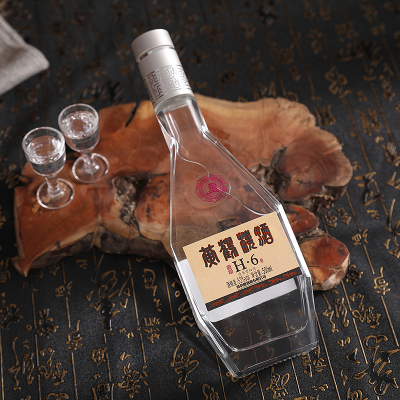 【酒厂自营】黄鹤楼酒经典H6清香型白酒 53度500ml顺丰包邮_虎窝淘