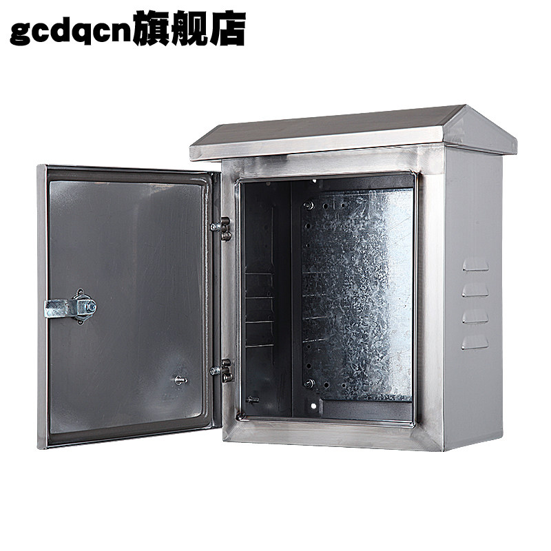 不锈钢配电箱户外304防水箱室外防雨室内双层门配电箱成套控制柜_虎窝淘