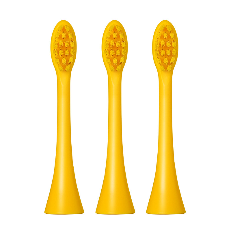 MOLE莫勒小黄鸭成人电动牙刷头原装刷头软毛BEEANT通用替换刷头_虎窝淘