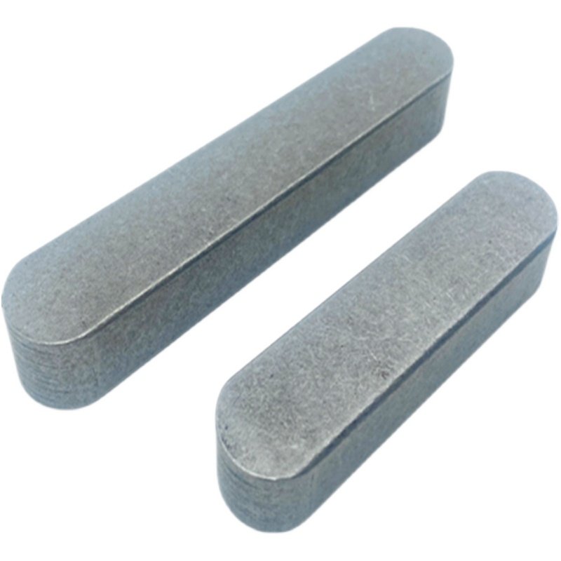 热销45钢A型平键销B型方销C型电机轴销79平键GB1096双圆键半圆头_虎窝淘