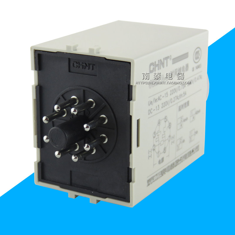 正品正泰JSZ3 A-A时间继电器DC24V AC220V 0.5S 5S30秒3分ST3P_虎窝淘