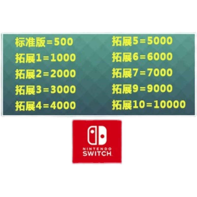 NS任天堂Switch日服eshop充值点卡500 3000 5000 7000 10000日版_虎窝淘