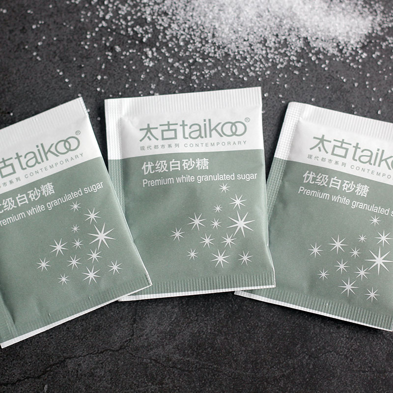 Taikoo太古白砂糖包5g*100包咖啡糖包伴侣白糖包红茶调糖小包袋糖_虎窝淘