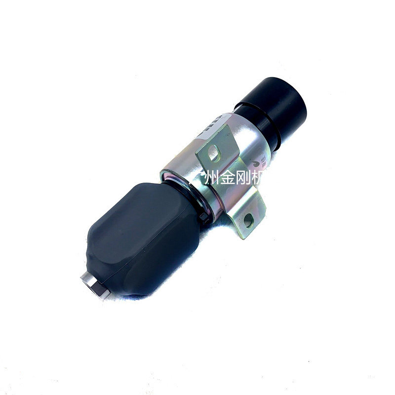 卡特挖机E320 325 312 312D2GC燃油泵柴油泵熄火开关断油阀电磁阀_虎窝淘