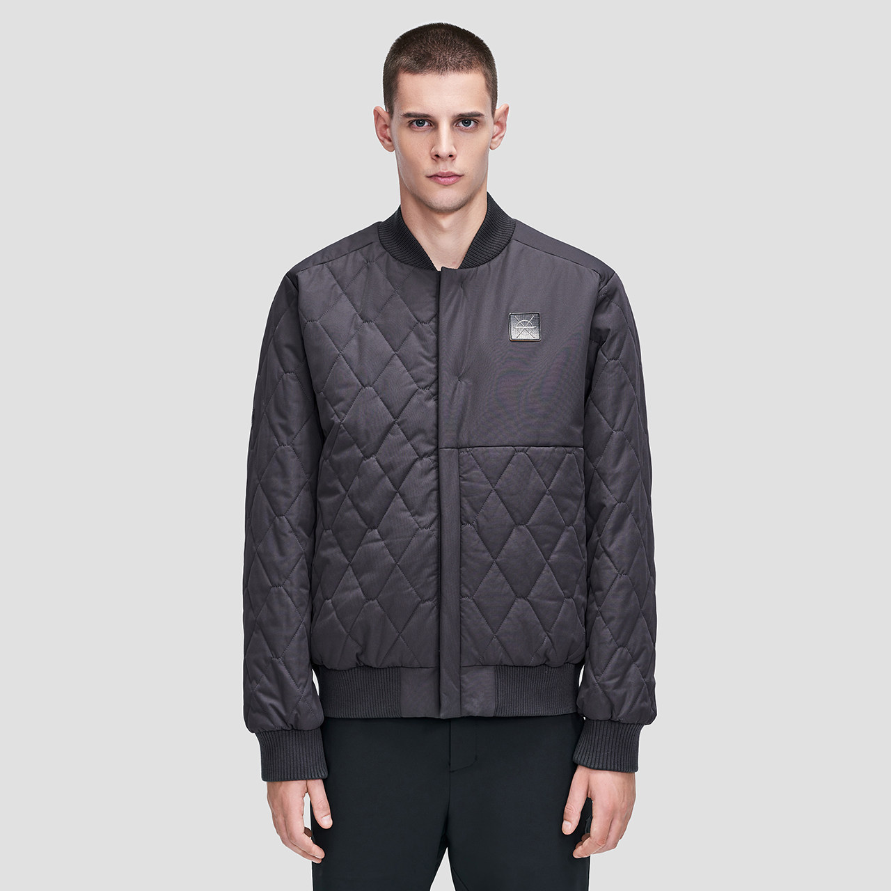 DESCENTE迪桑特DUALIS商务都市休闲男子保暖棉服运动外套冬季_虎窝淘