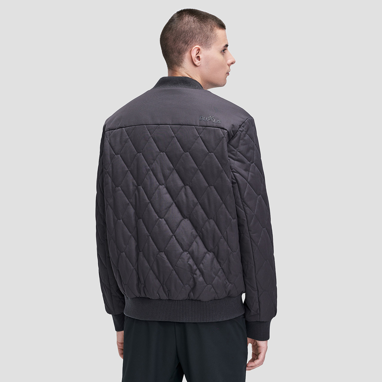 DESCENTE迪桑特DUALIS商务都市休闲男子保暖棉服运动外套冬季_虎窝淘