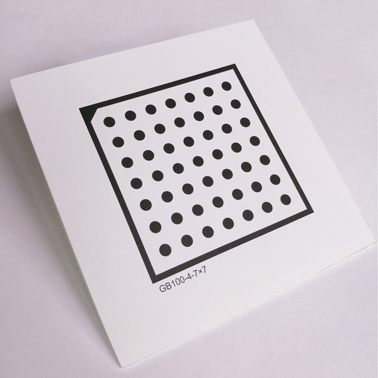 Halcon标定板高精度圆点氧化铝标定板 7*7漫反射不反光_虎窝淘