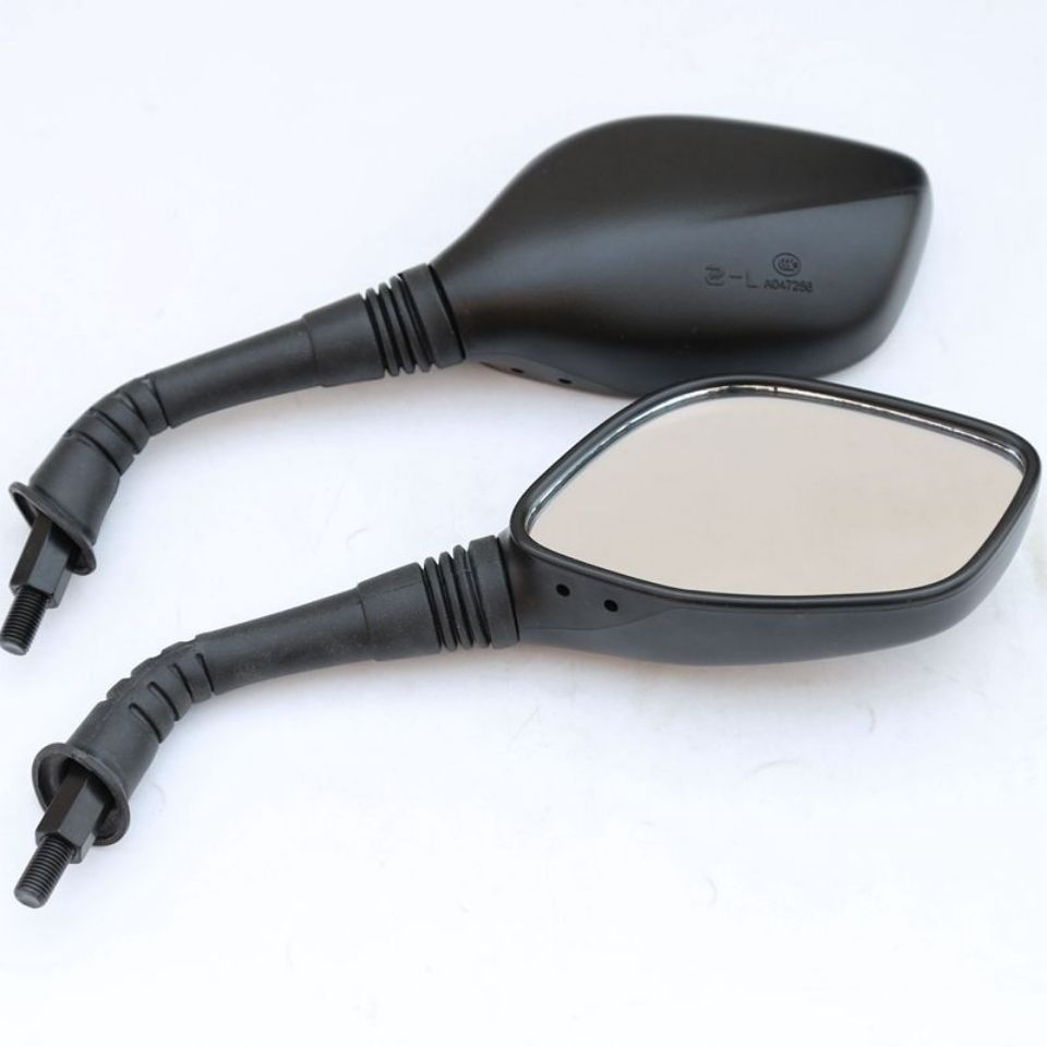 适用摩托车喜运豪爵110-2/2A/2C/2D/HJ110后视镜反光镜倒车镜_虎窝淘