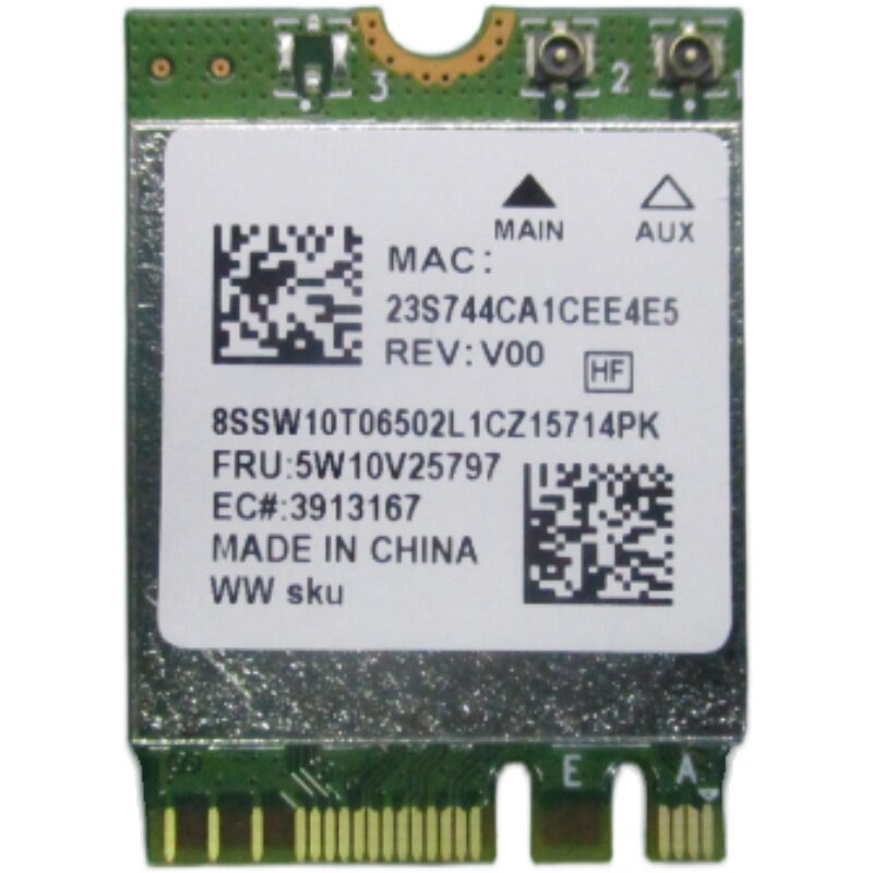 5w10v25797联想a960 M75q RTL8852AE无线网卡 wifi6_虎窝淘