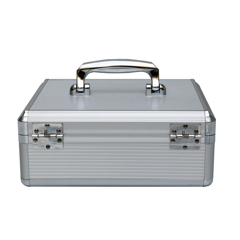 金隆兴B598铝合金手提钱箱收银箱收银盒子现金盒装钱箱提款箱带锁超市收银员商用小收钱箱财务收款箱零钱箱_虎窝淘