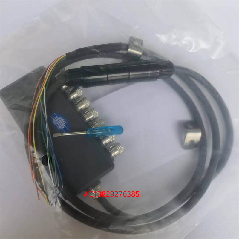 原装SIRON胜蓝4/6/8位对插头MINI传感器接线盒H450-4/6/8-T-F-A_虎窝淘