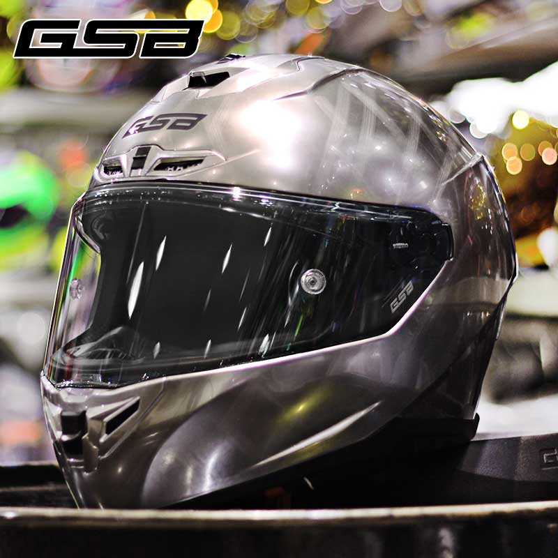 GSB头盔摩托车男全盔机车赛车全覆式安全帽女361四季骑行防雾冬季_虎窝淘